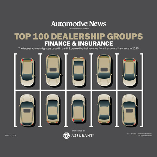 2026 Top 100 dealership groups based on F&I revenue - Automotive News