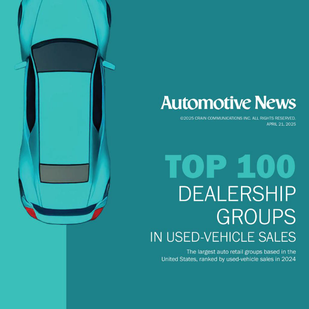 Here’s our list of the 2025 top 100 dealership groups in used-vehicle ...